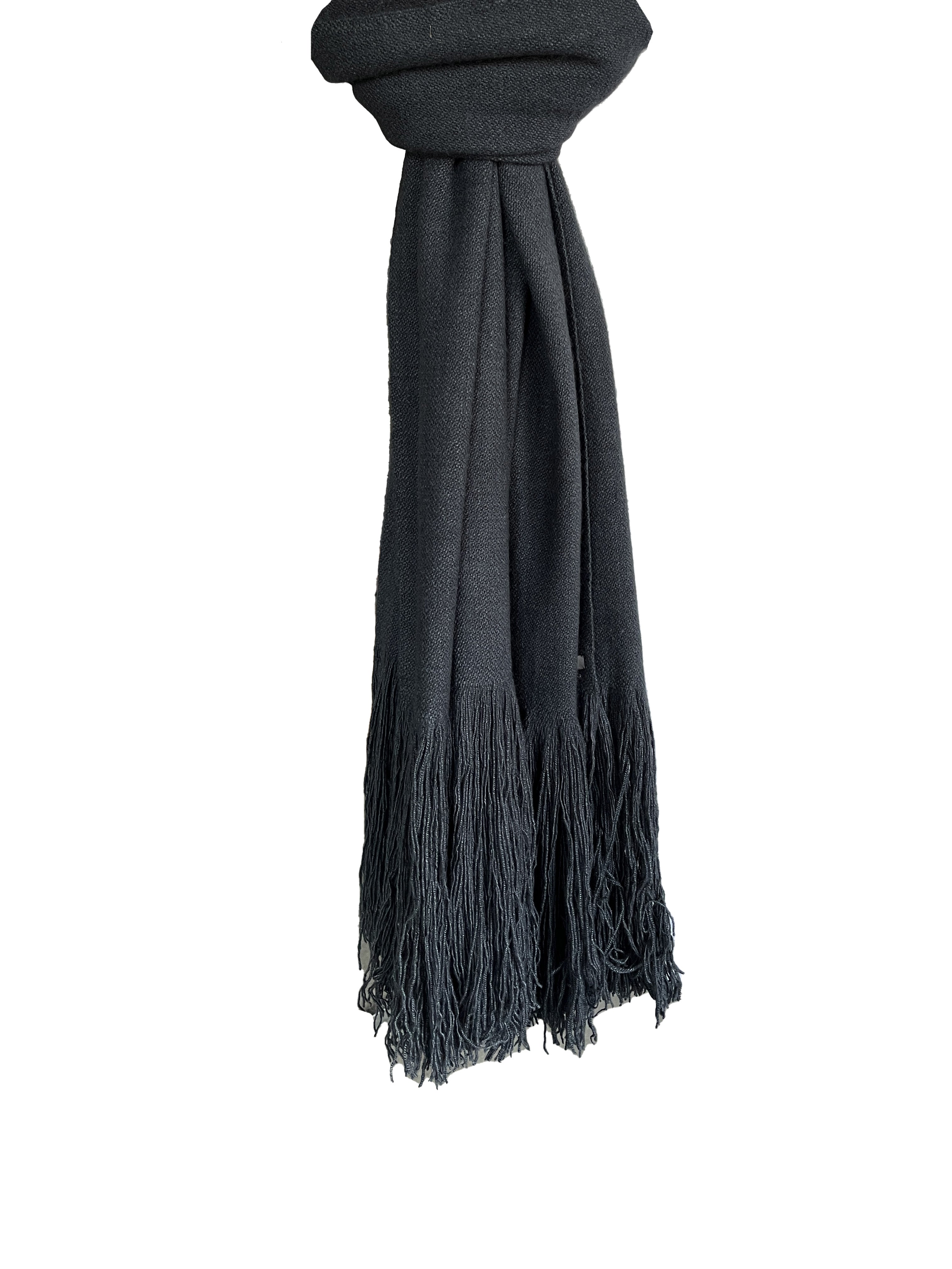 Long Fringe Shawl – Denis Colomb Lifestyle